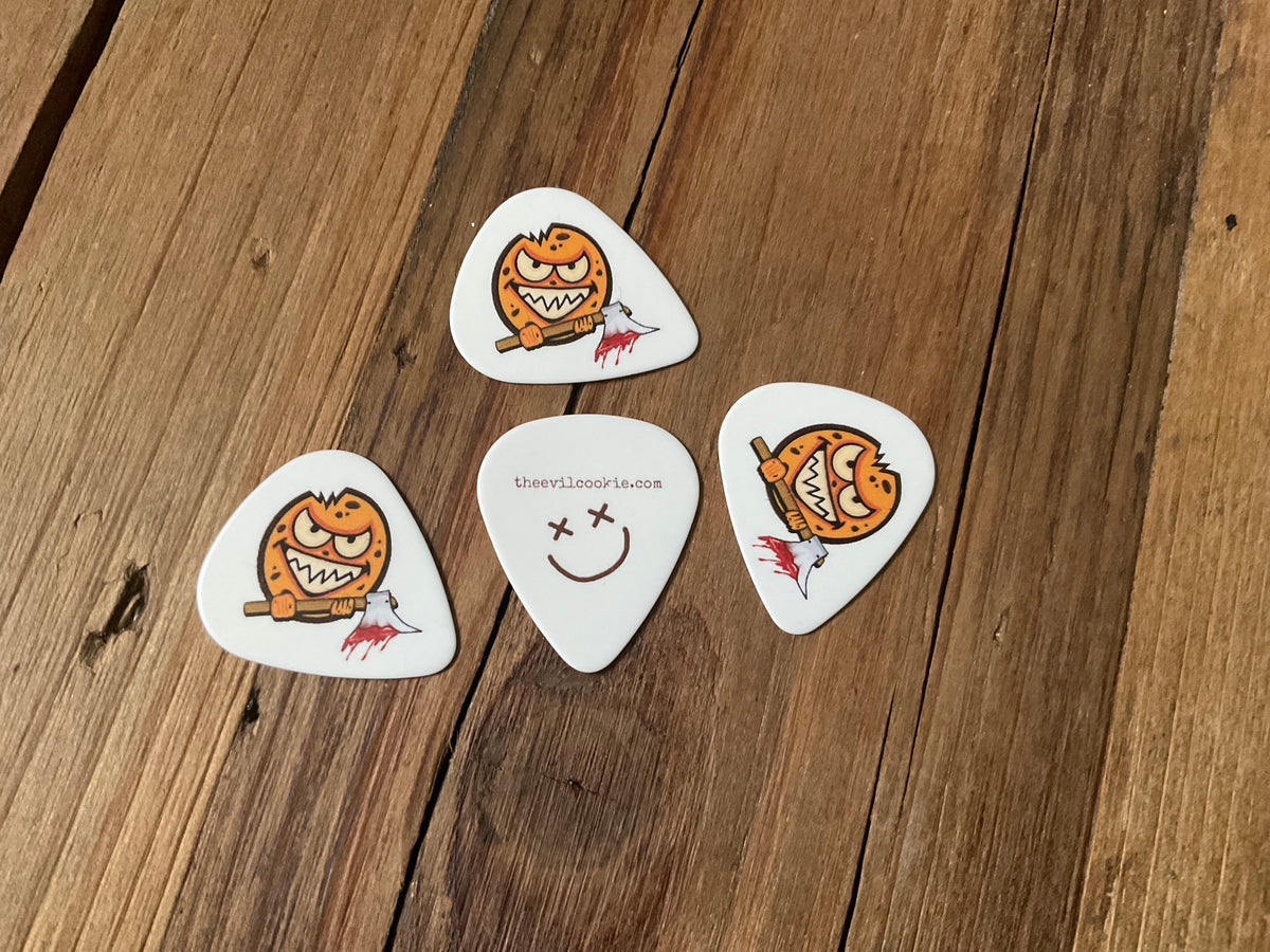 The Evil Cookie Guitar Picks (set of 4) – The Evil Cookie Publishing